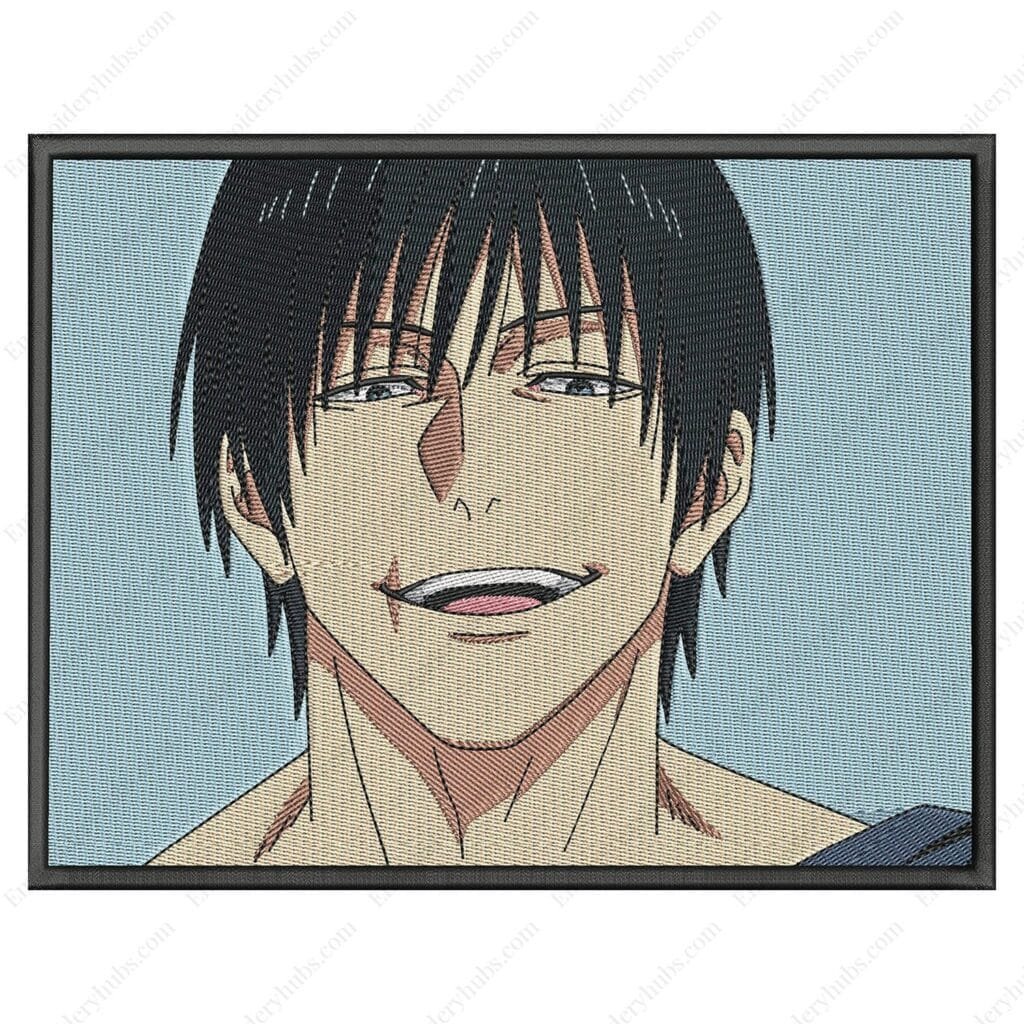 Toji Anime Embroidery Design - Jujutsu Kaisen