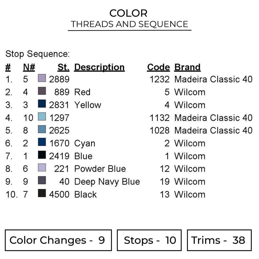 Geto Anime Embroidery Design - Jujutsu Kaisen | Embroiplanet